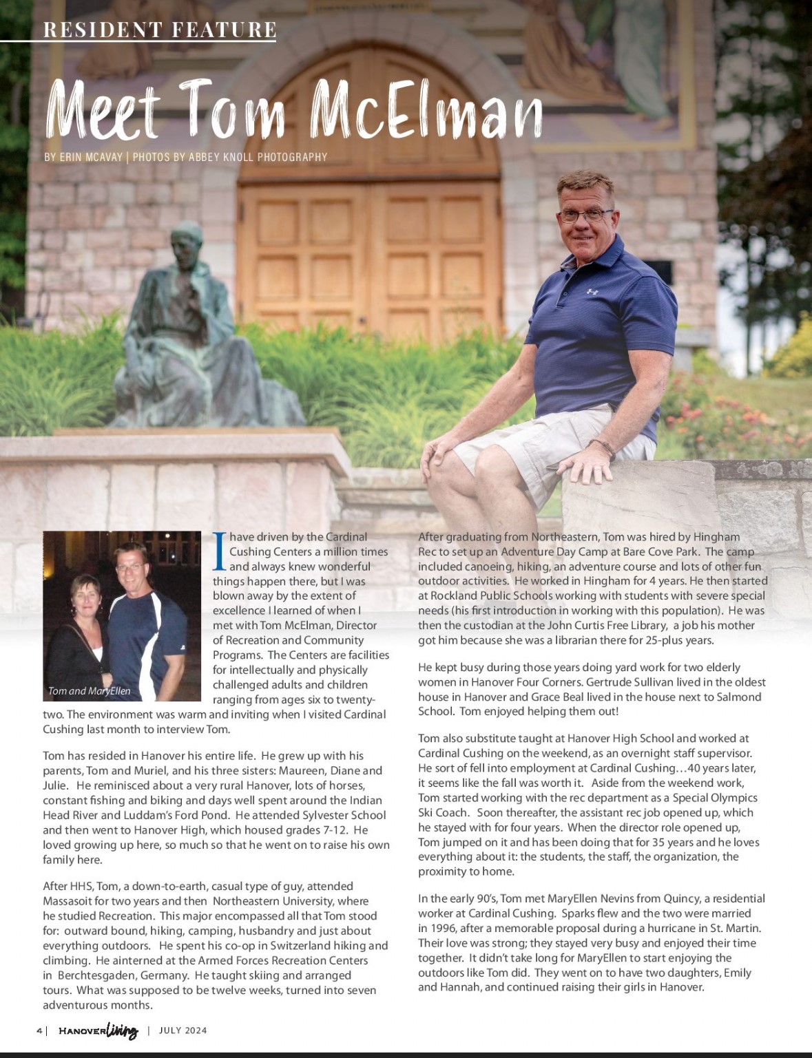 Meet Tom McElman - Cardinal Cushing Centers